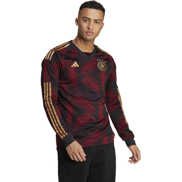 ADIDAS JAMAL MUSIALA GERMANY LONG SLEEVE AWAY JERSEY FIFA WORLD CUP 20 ...